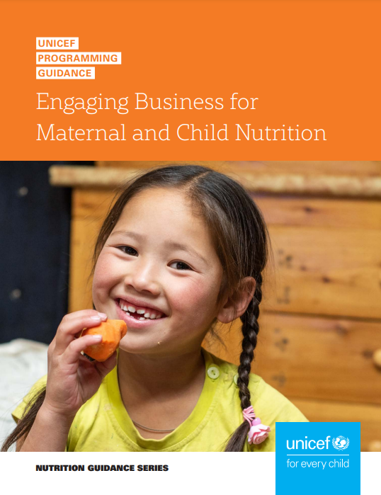 UNICEF Programming Guidance: Engaging Business for Maternal and Child ...