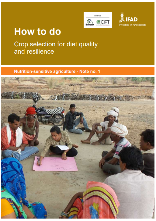 How to do note: Crop selection for diet quality and resilience | UN ...