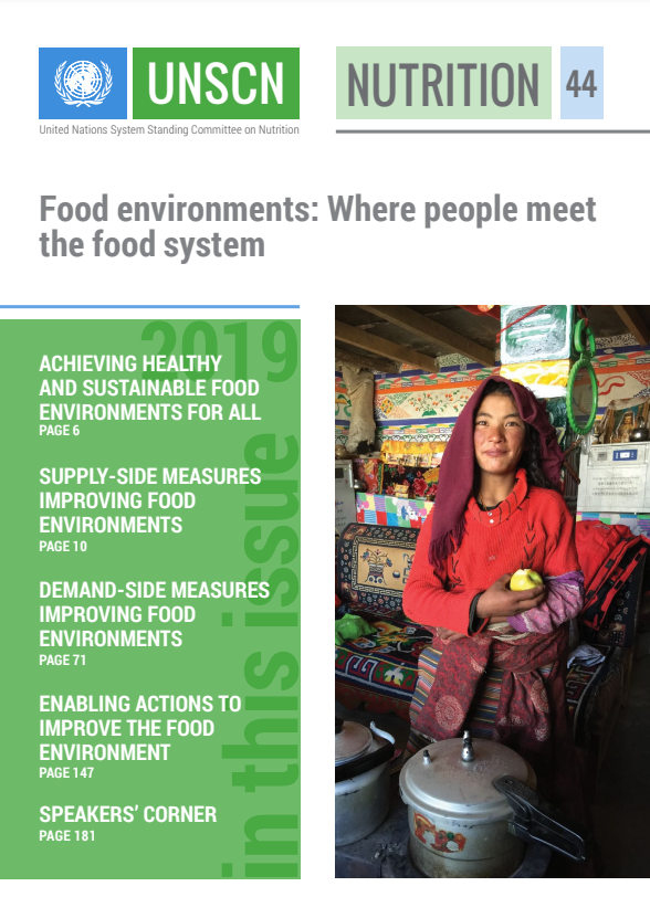 Food environments: Where people meet the food system | UN‑Nutrition ...