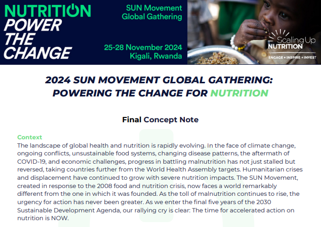 Learn more about what to expect at the 2024 SUN Movement Global ...