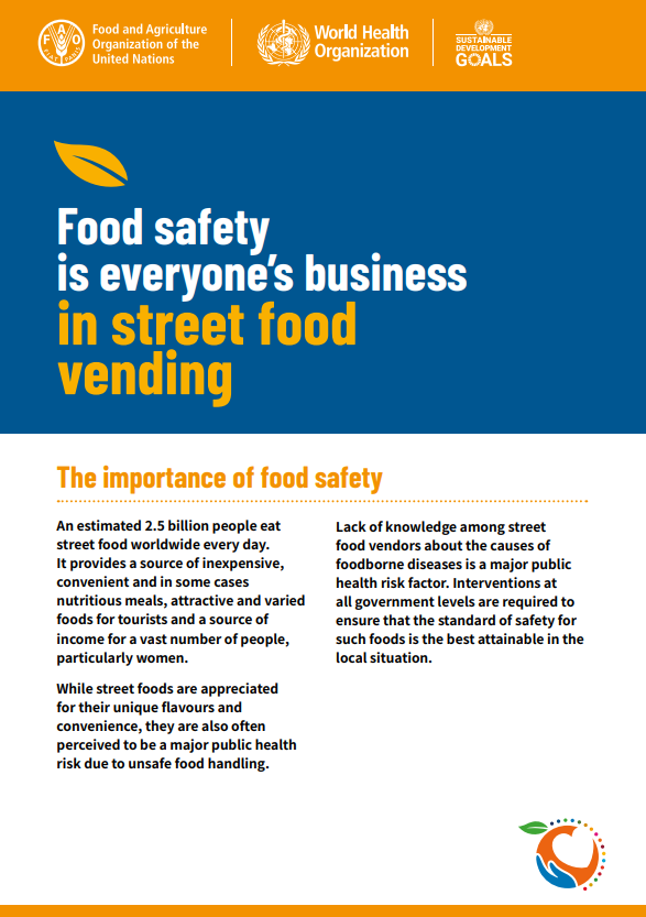 Food safety is everyone’s business in street food vending | UN ...
