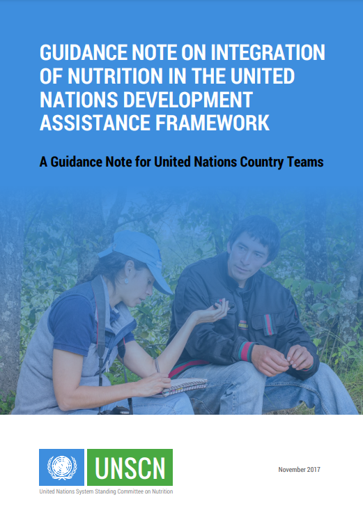 Guidance Note on Integration of Nutrition in the United Nations ...