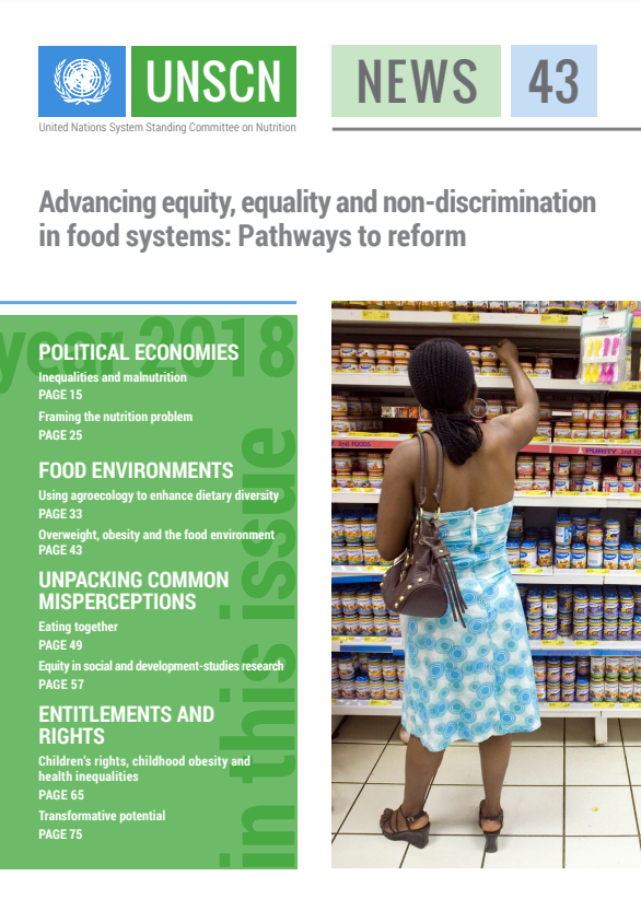 Advancing equity, equality and non-discrimination in food systems ...