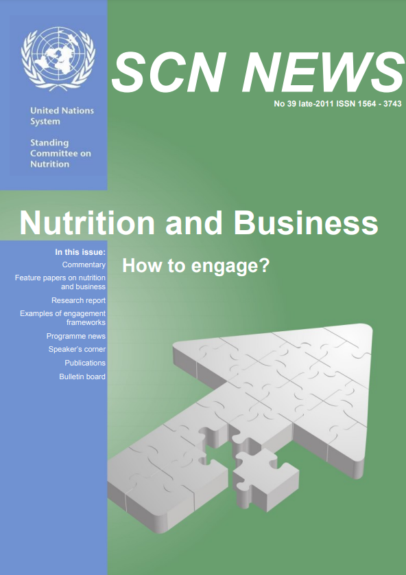 Nutrition and Business: How to engage? | UN‑Nutrition: the United ...